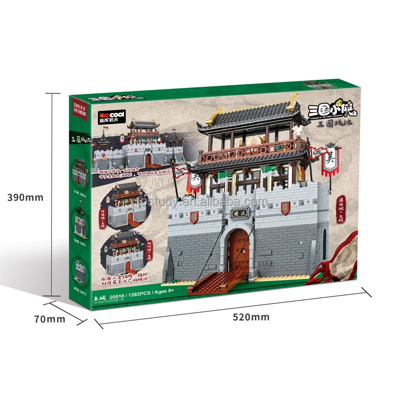 The Three Kingdoms Period Military Defenses City Walls Building Blocks ...