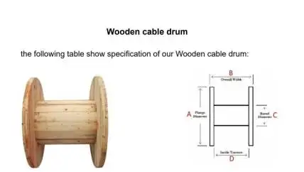 Wooden Cable Spools Trade Wooden Drum Cable Bobbins Wooden Cable Drum ...