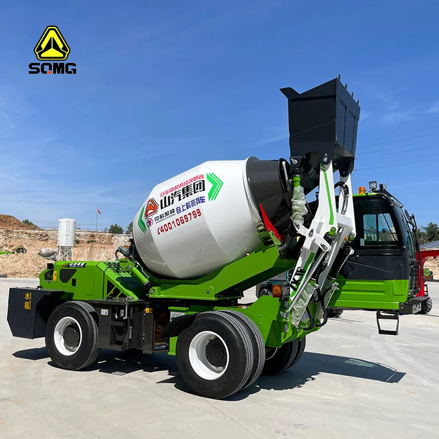2.6 /3.5 /4 Cubic Meter Mobile Mini Small Self-Loading Concrete Mixer ...