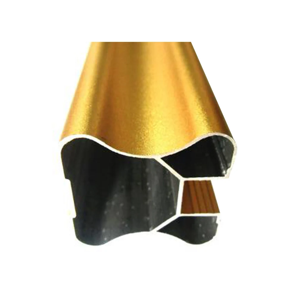 Aluminum Extruded Continous Handle Profile Furniture Kitchen Cabinet ...
