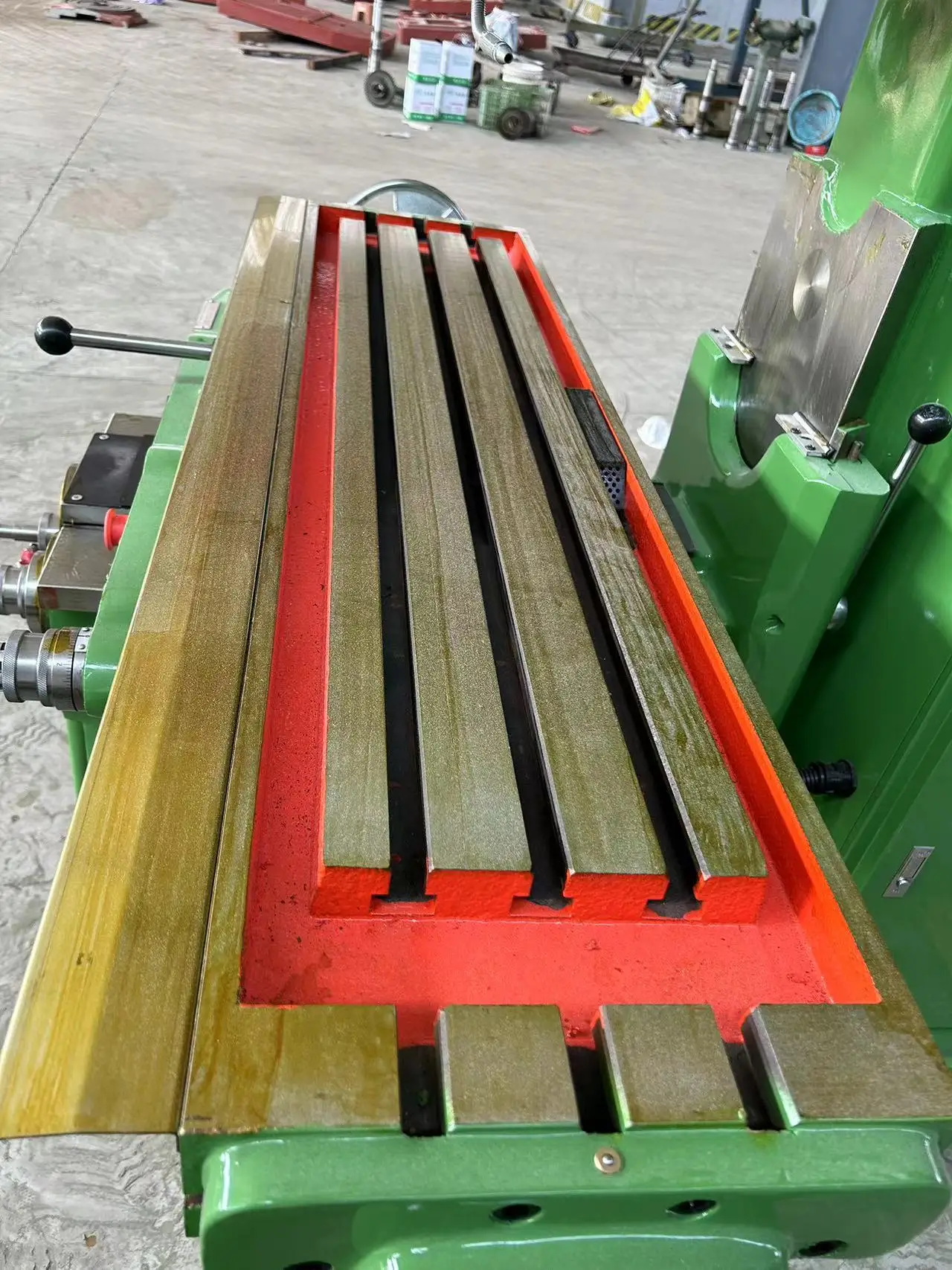 X5040 Heavy-Duty Vertical Milling Machine ISO50 Spindle Table 1700 ...