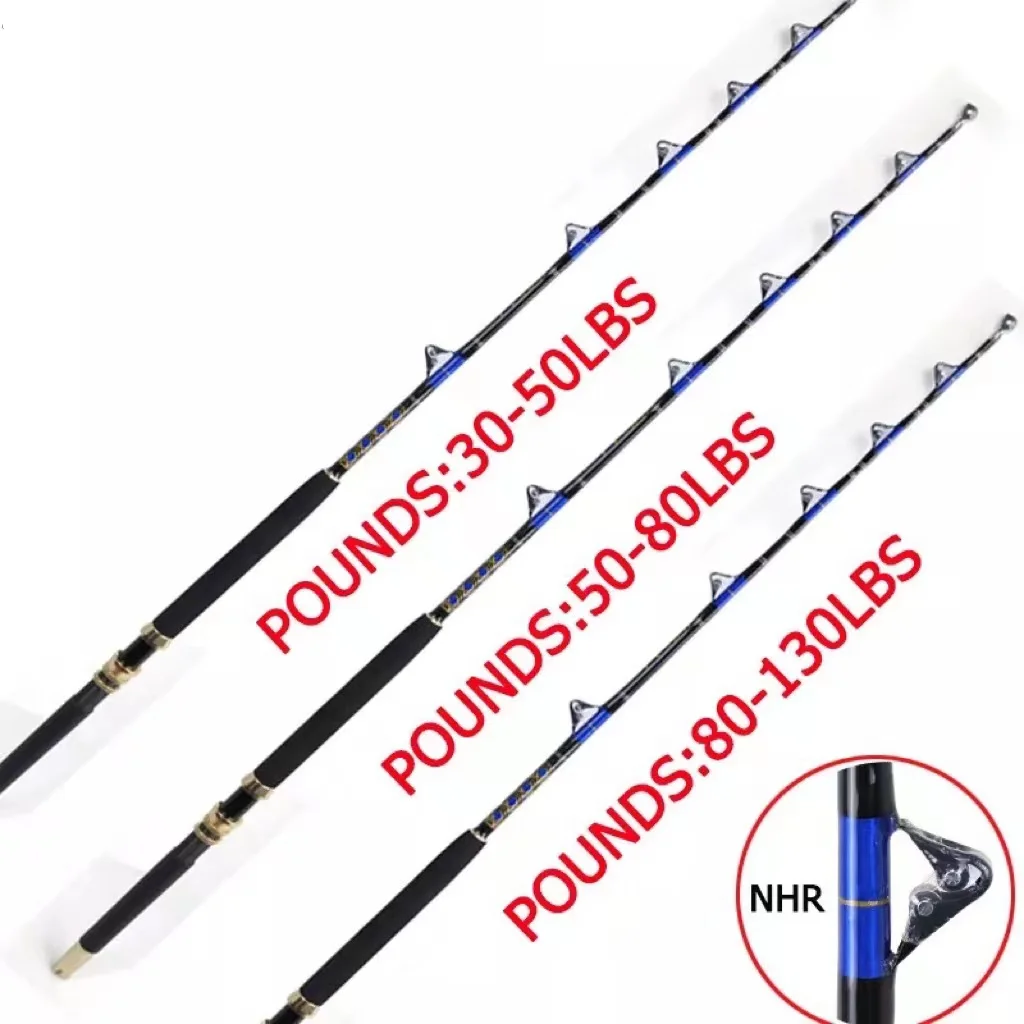 Newrgy Oem Alu Bent Butt Roller Guide Big Game Fishing Pole Boat Rod ...