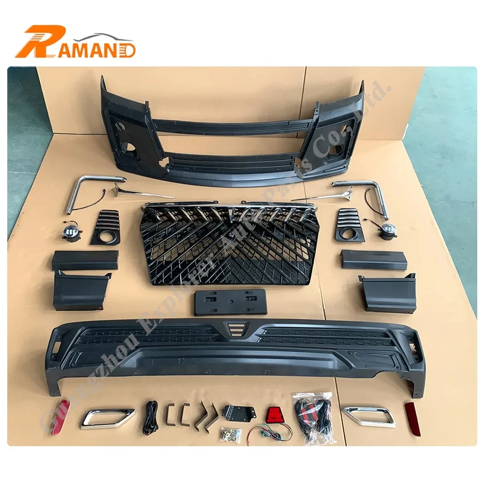 HIACE 200 Bodykit Accessories - Rear Front Bumper Upgrade