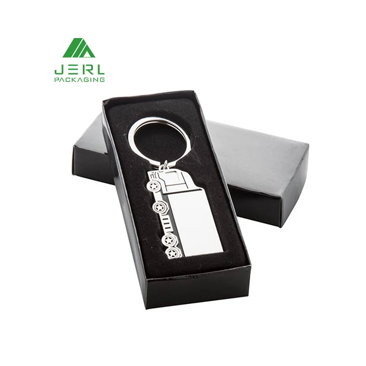 Custom Cardboard Paper Keychain Box Packaging Keychain Packaging ...