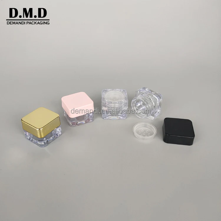 1oz 3grams 5ml Container 10g 20ml 30 Grams Empty Plastic Clear Rose ...