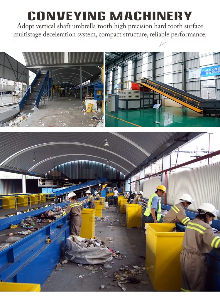 Recyclable Waste Resource Utilization Sorting Table Manual Municipal ...