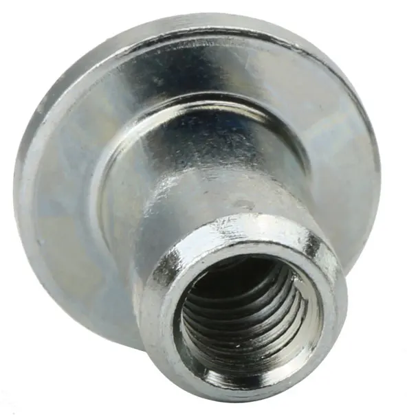 M3 M4 M5 M6 M8 M10 M12 Steel Nickel Plated Barrel Nuts