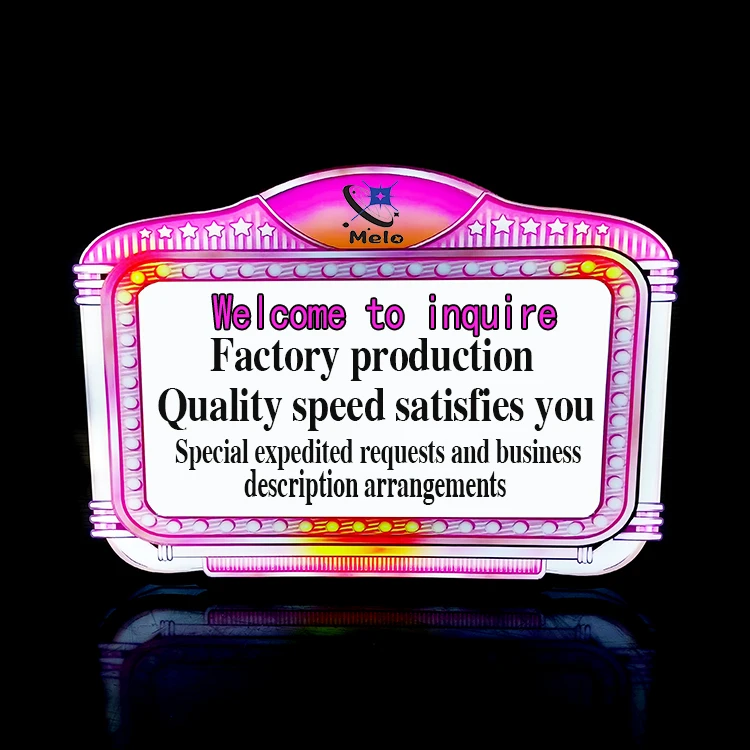 Customized Led Message Board Night Club Luminous Marquee Message Box ...