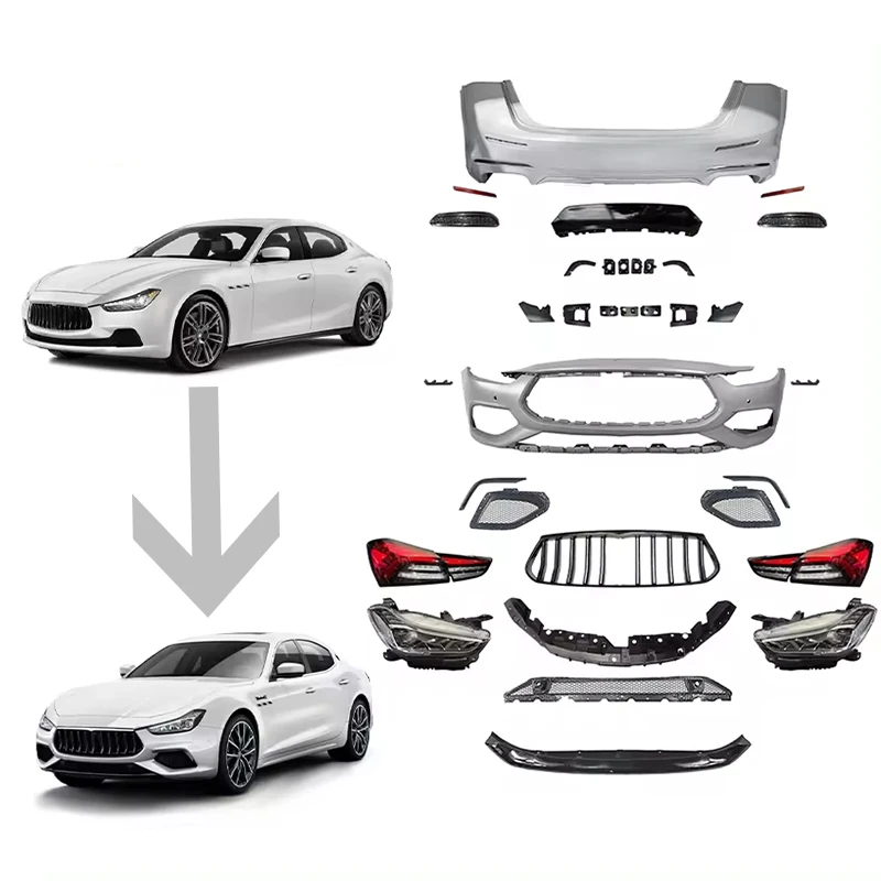 Automotive Parts Ghibli Bodykit 2020 Car Bumpers Maserati Ghibli ...