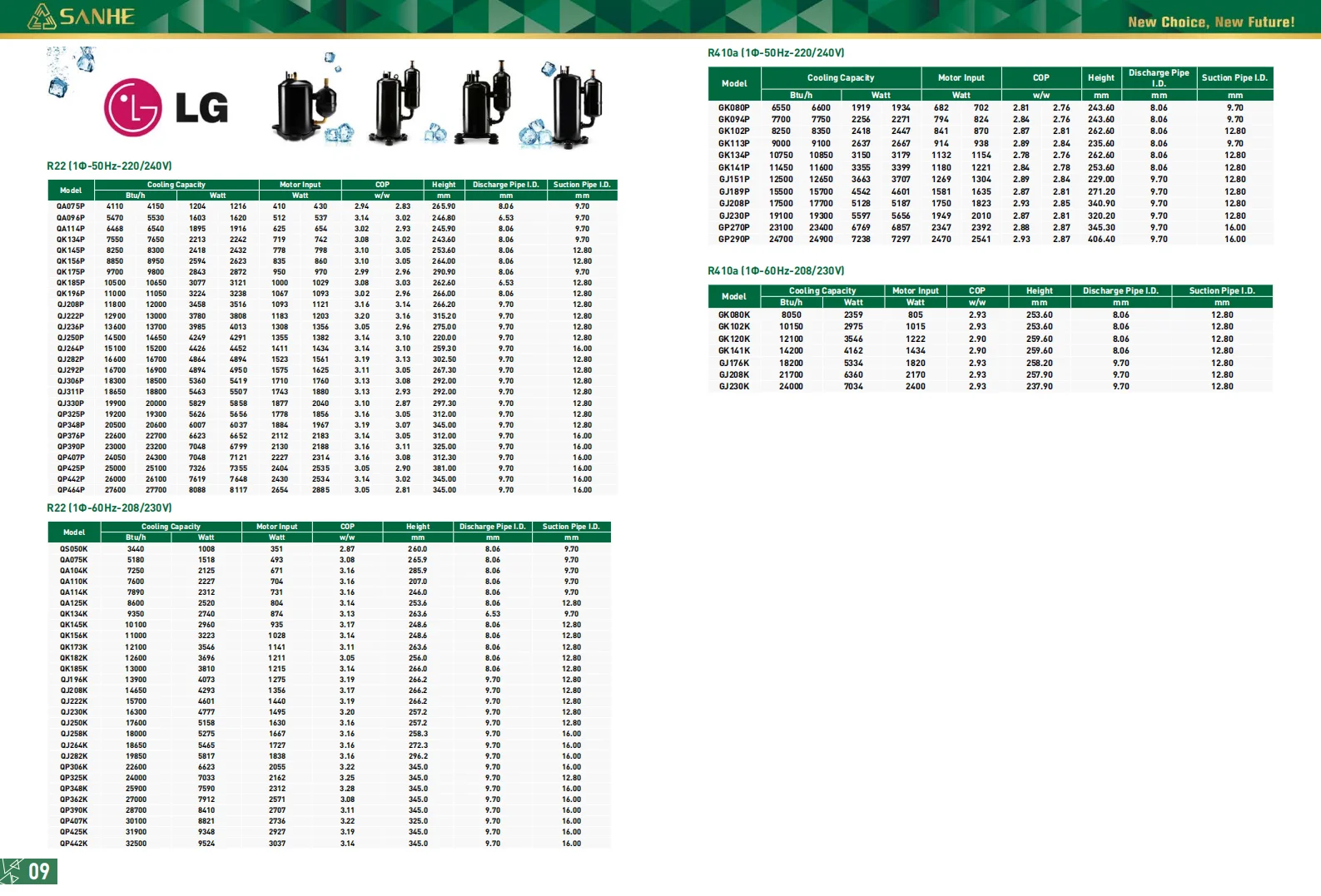 Lg Air Conditioner Compressor 60hz 208/230v Compressor For Sale - Buy ...