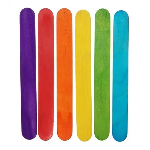 Colored Popsicle Stick