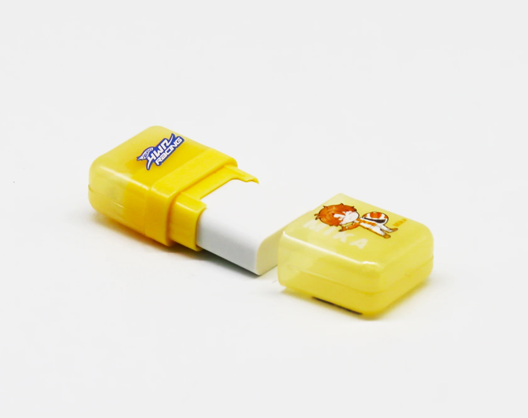 Custom Kawaii Stationery Racing Cartoon Creativity Student Eraser Cute ...