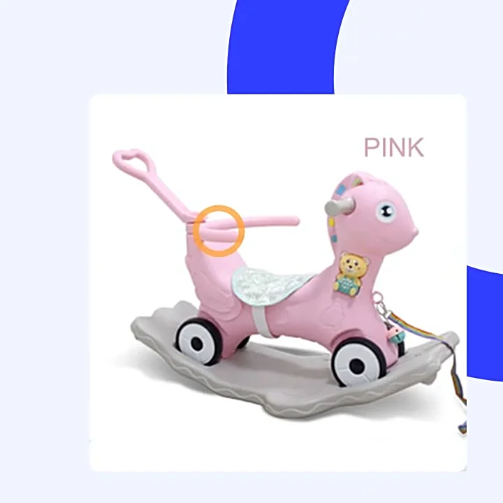 Best Sale Baby Rocker Horse Indoor And Outdoor Plastic Kids Rocking ...