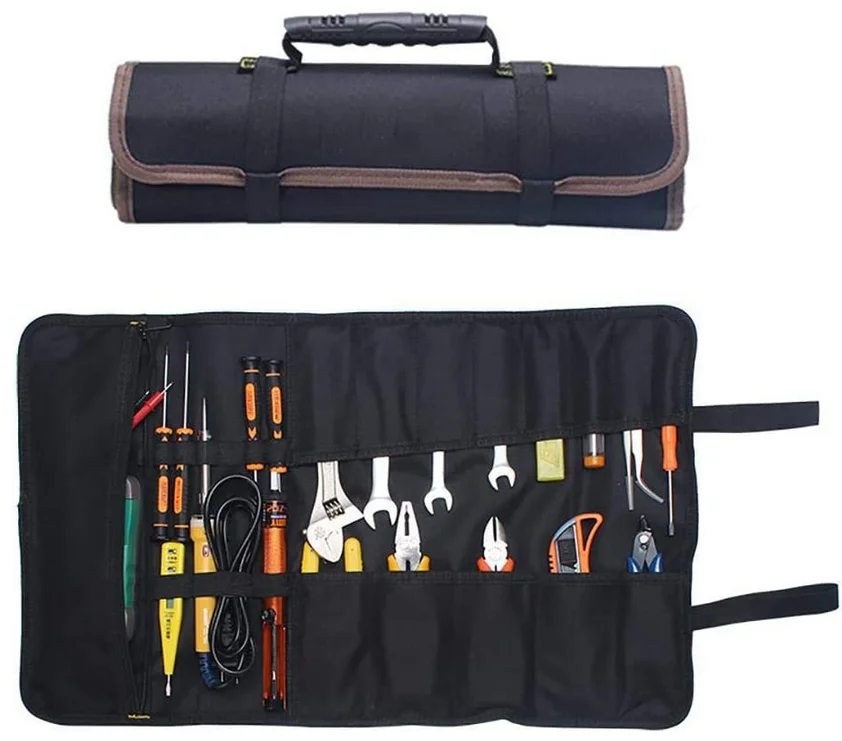 New Multifunction Folding Wrench Bag Tote Carrier Organizer Tool Roll ...