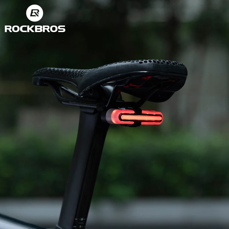ROCKBROS Bicycle Rear Brake Light Lamp - Waterproof & Smart
