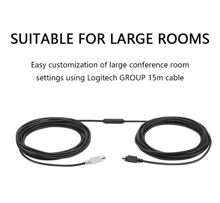 Logitech CC3500e GROUP Video Conferencing System Camera 15m Group Cable ...