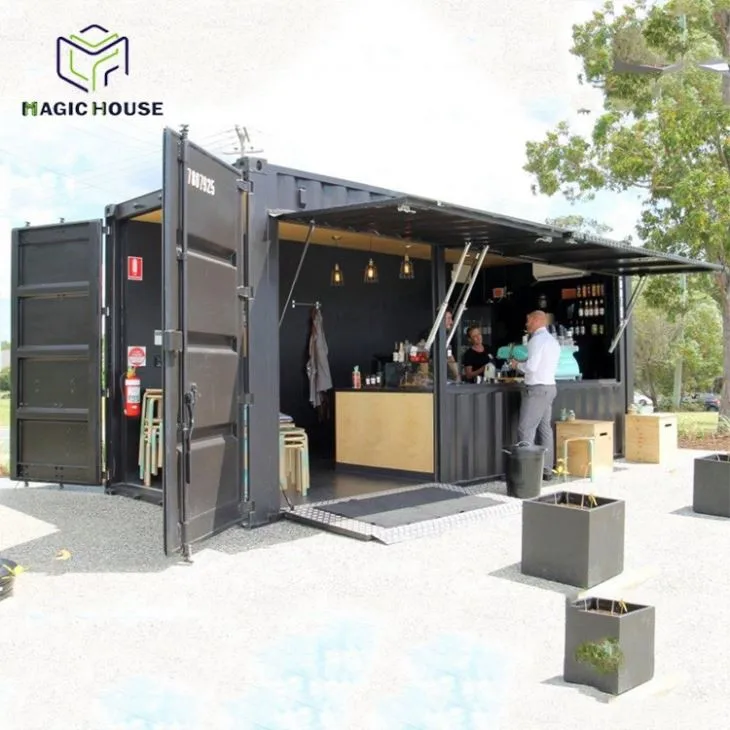 Portable Shipping Container Bar for Sale - Container Cafe Design