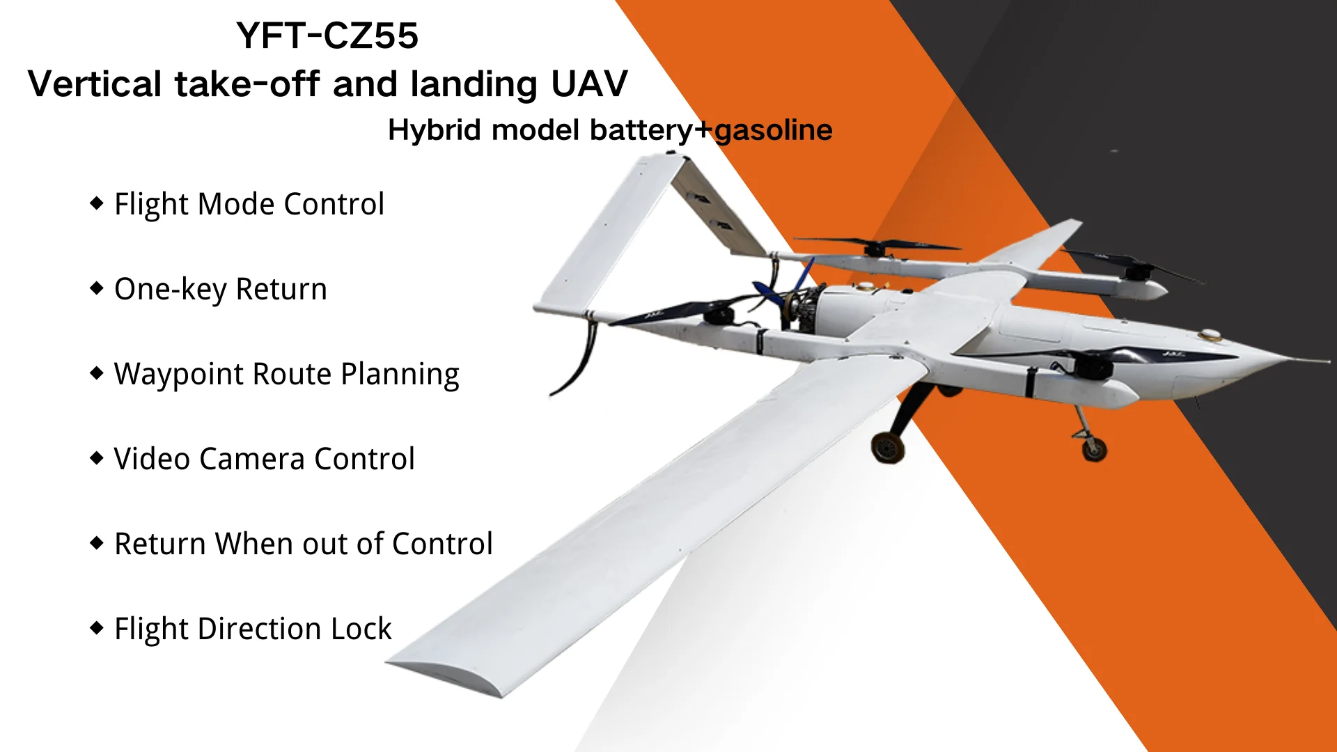 Digital Eagle Yft Cz55 Hybrid Fixed Wing Vtol Rc Drone For Training Buy Vtol Drone Hybrid