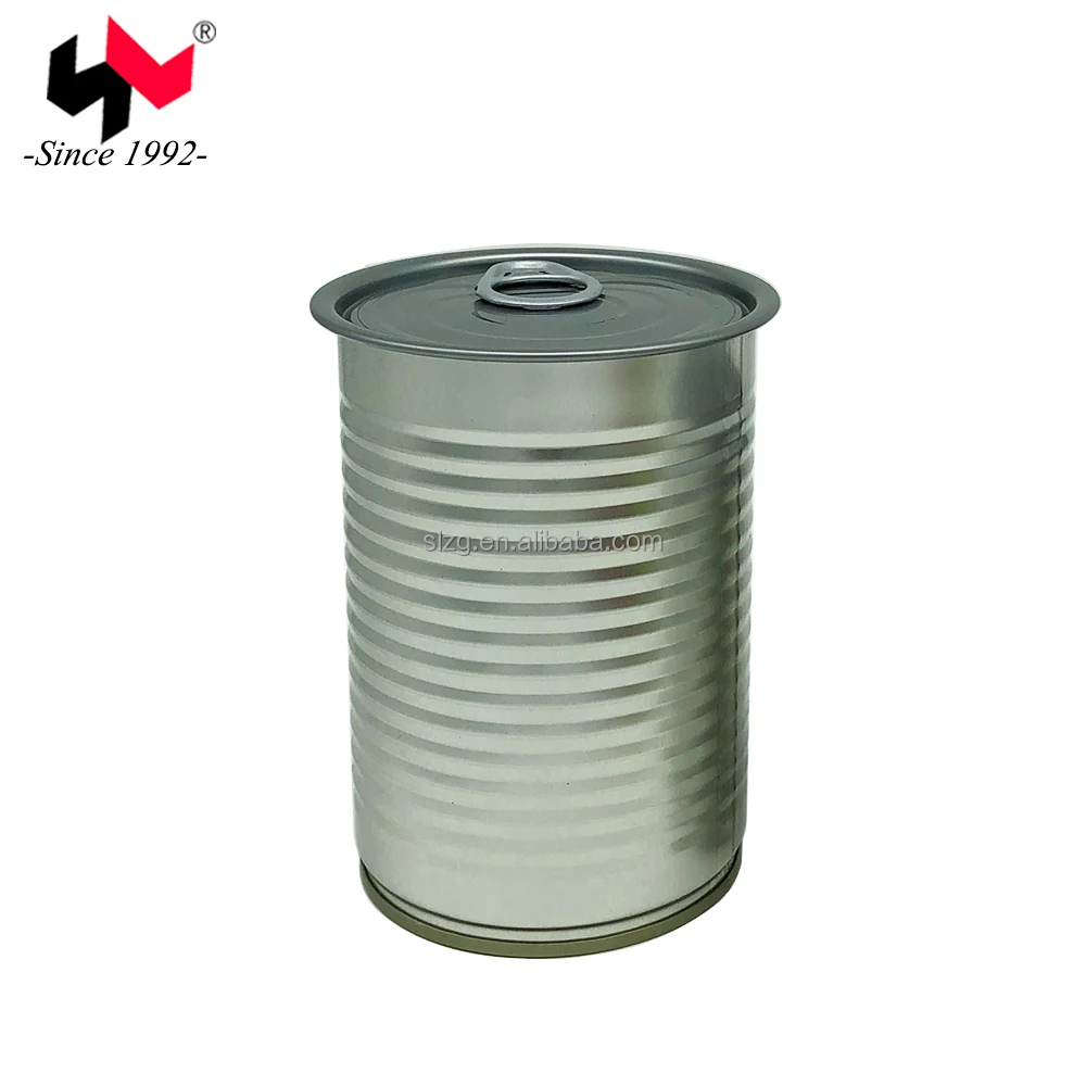 Empty Food Grade Tin Can - 73mm X 113mm with Easy Open Lid