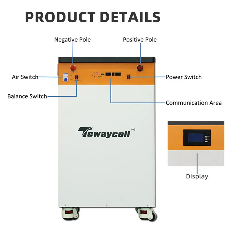 Tewaycell 10kwh 15kwh 20kwh Power Wall Lifepo4 Battery 48v 200ah 300ah ...