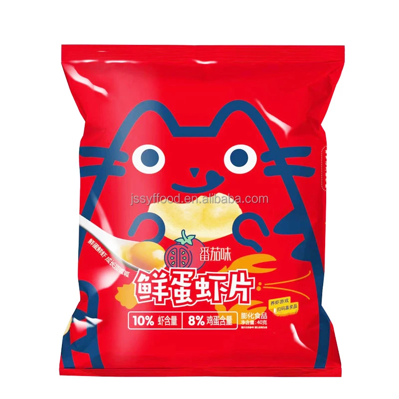 Wholesale Chinese Snacks - Crispy Shrimp Potato Chips