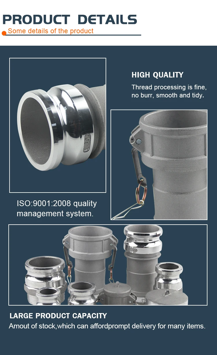 Stainless Steel Camlock And Groove Couplings - Buy Fittings Camlock ...