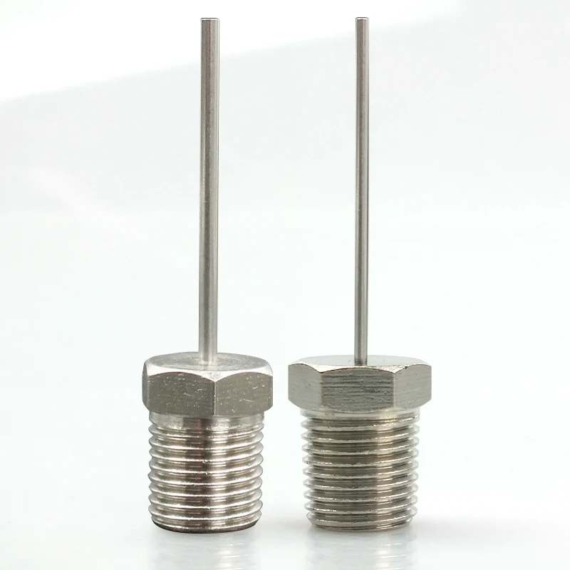 2 Tooth External Thread Needle Tube All Metal Stainless Steel ...