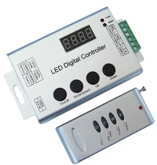 Pixel Controller for RGB with Remote Chasing Color 2801 - 5-YEAR CN;GUA ...