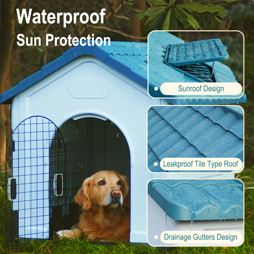 Luxury Dog Houses - Eco-Friendly Pet Skylight Dog Homes