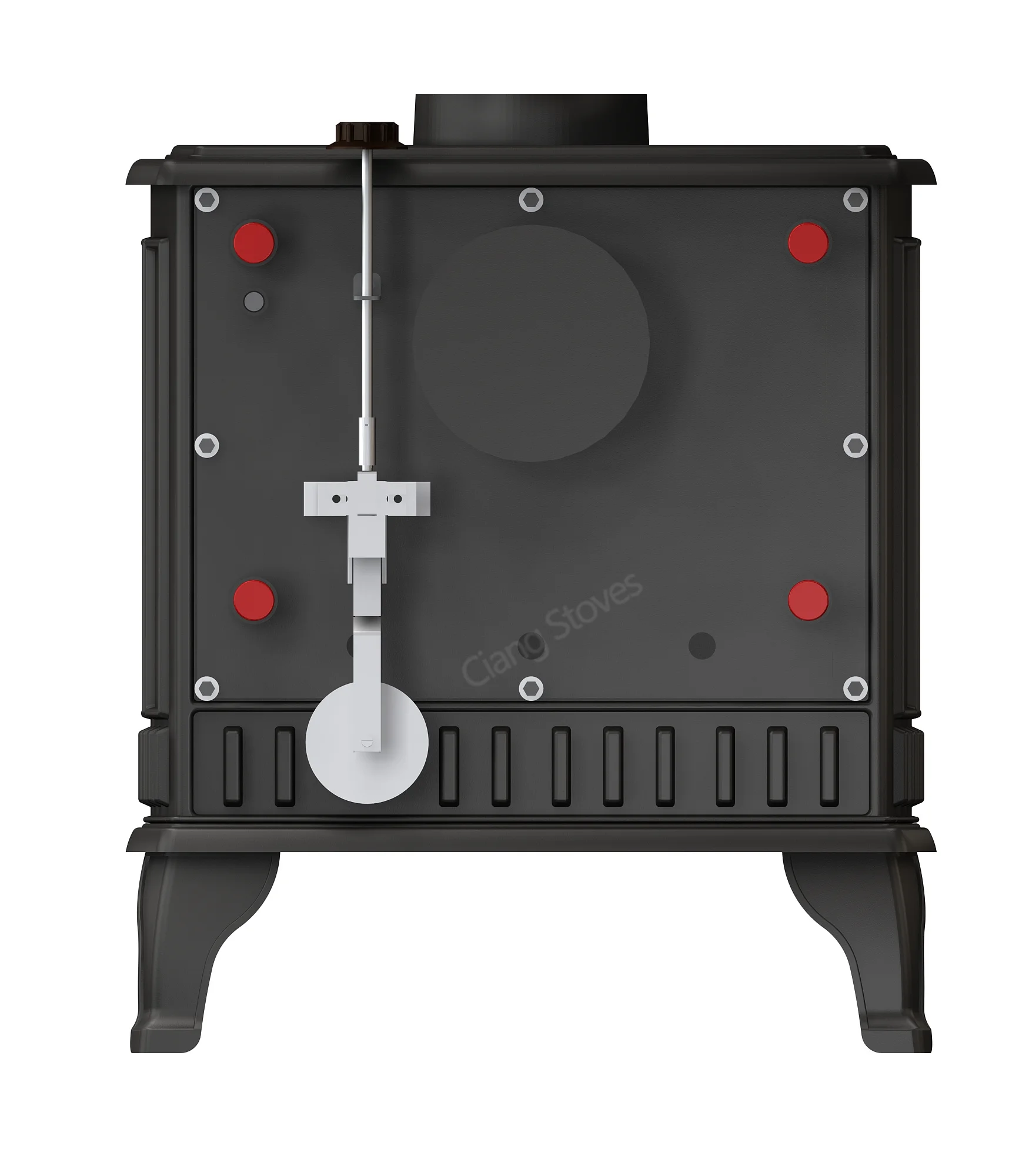 Cast Iron Stove Wood Burning Outdoor Smokeless Wood Stove Fireplace ...