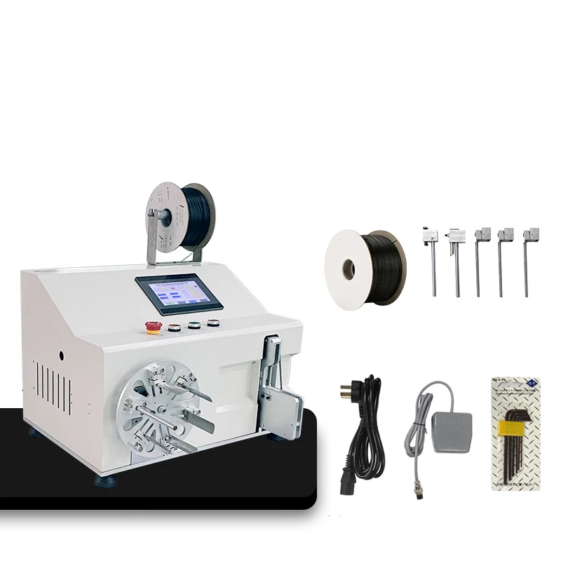 Automatic Flat Cable Coil Winding Machine Wire Metering Winding Machine ...