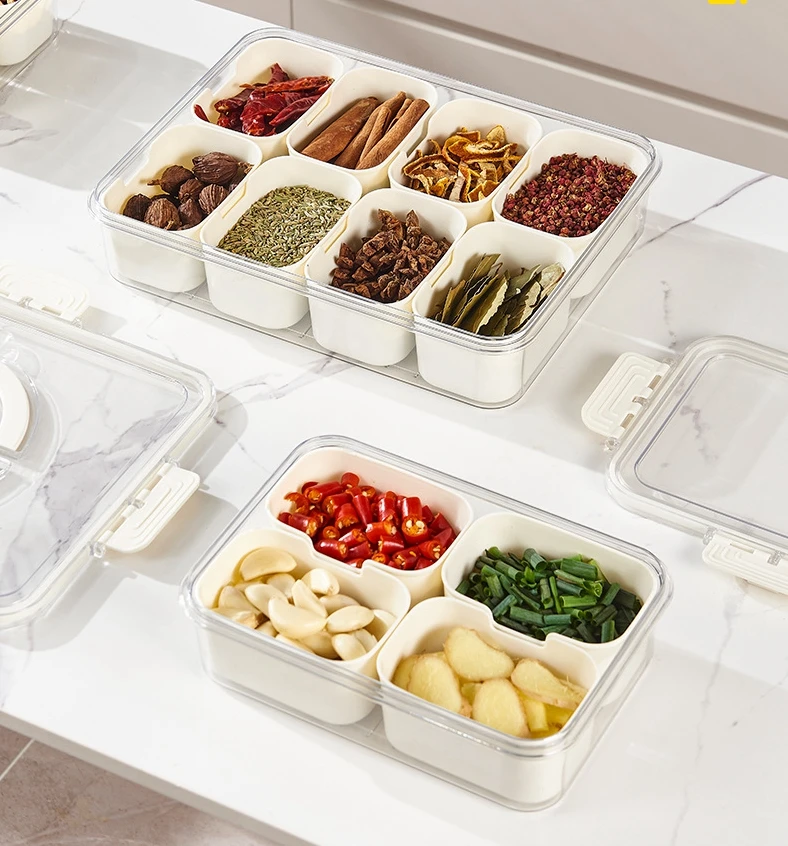 Stackable Spice Boxes - Organize Your Kitchen Efficiently