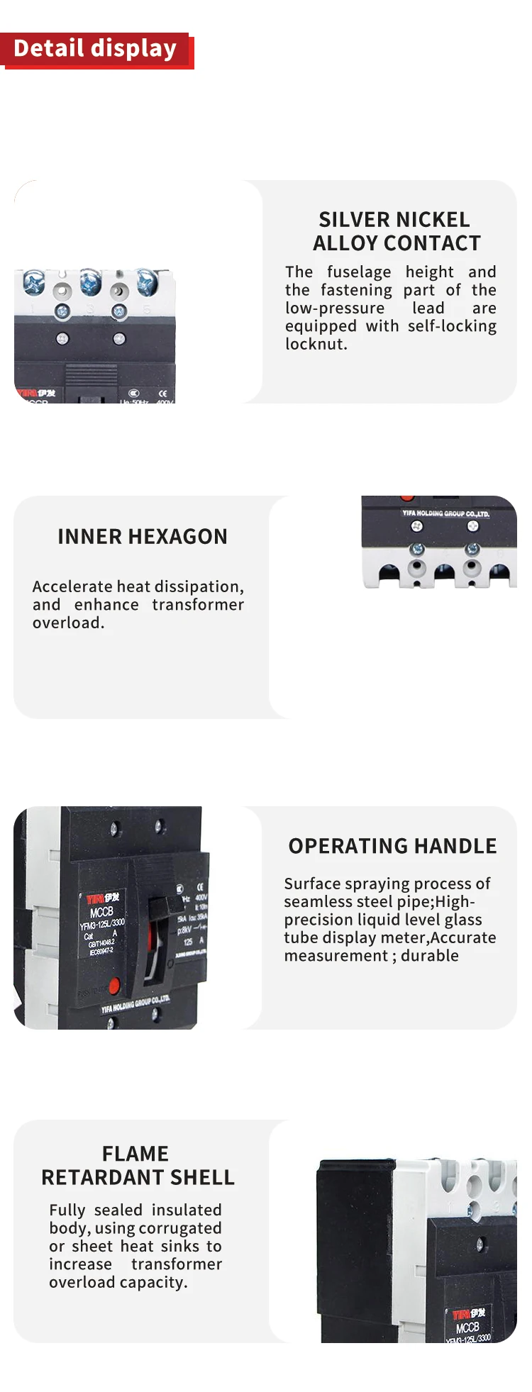 Mechanical Interlock Mccb Accessories For Pv System - Buy Mccb ...