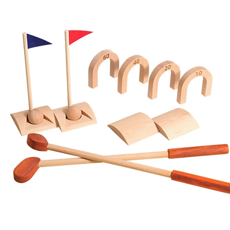 Kids Childhood Learning Educational Montessori Indoor Wooden Mallet ...