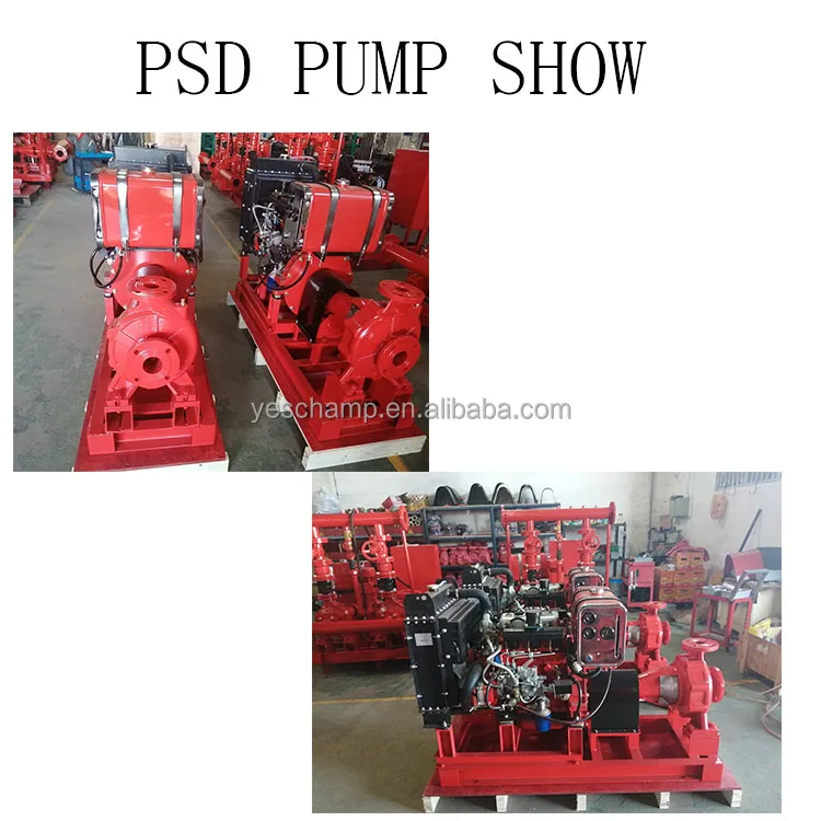 Psd Series Diesel Engine Driven Fire Pump - Buy Diesel Fire Pump diesel ...