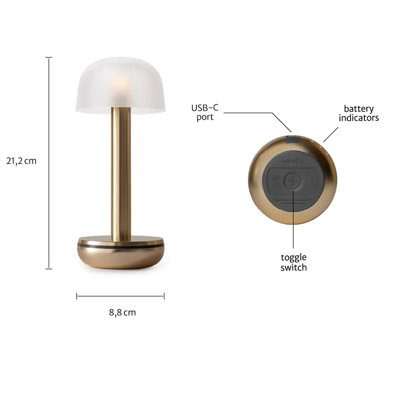 Sft Glass Cordless Rechargeable Lamp With A Decorative Glass Shade - Buy Ambientec Turn Table ...