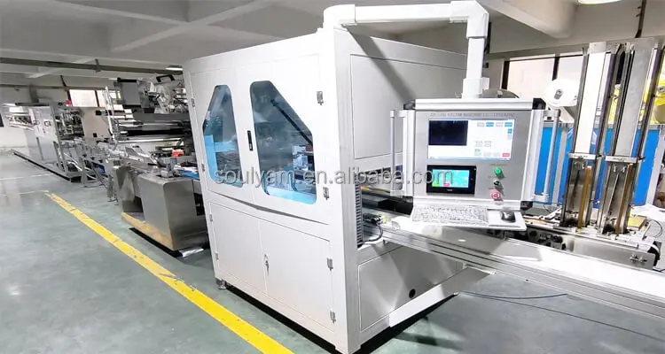 Automatic Wet Wipe Making Machine For Baby Wipes Wet Towel Tissue ...