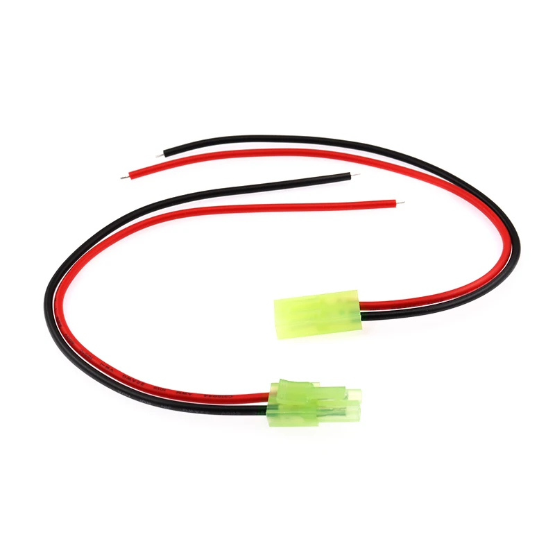Mini Tamiya 2pin Wire Female Adapter Plug 22awg 20cm Cable For Airsoft ...