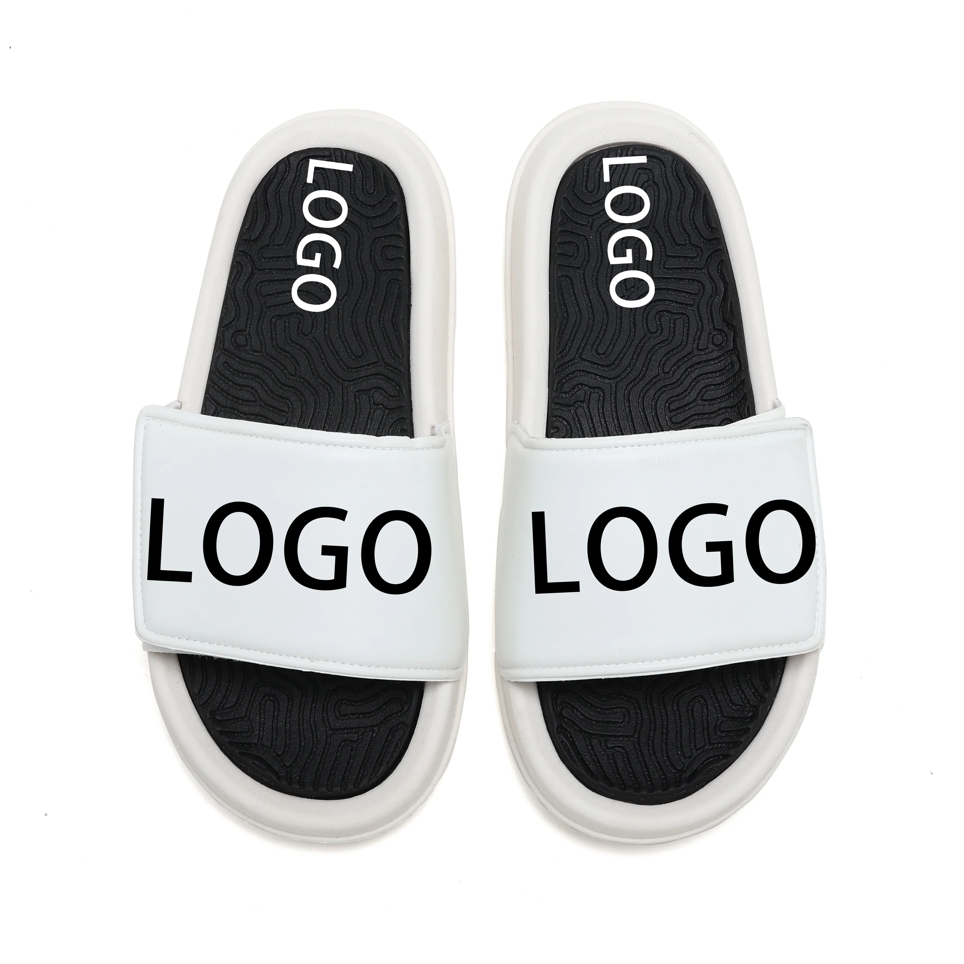 Slippers Personality Customizable Print Pattern Picture Logo Summer Men ...