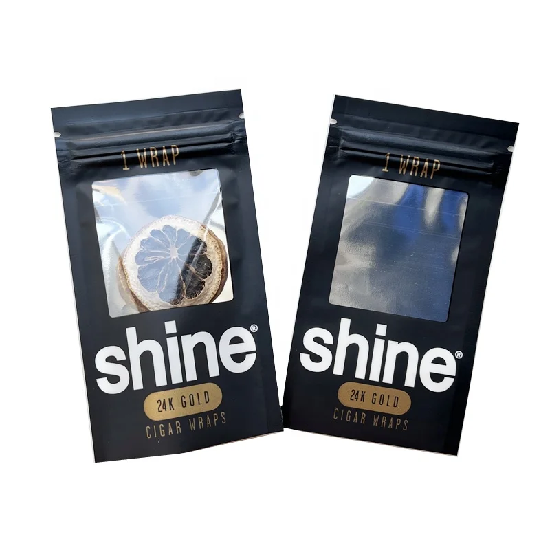 Custom Brand Printed Foil Tobacco Natural Grabba Fronto Cigar Leaf ...