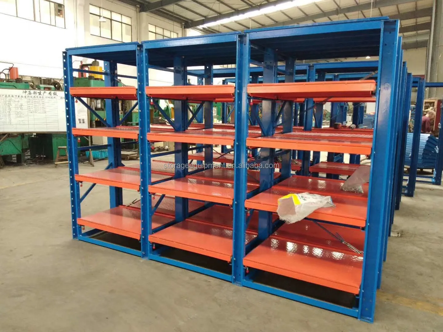 Plastic Injection Mold Storage Racks & Warehouse Mold Rack - Buy Mold ...