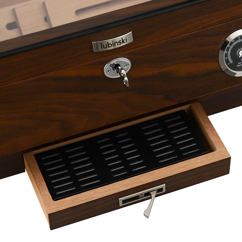 Wholesale Cigar Humidor Cedar Paint Perspective Skylight Large Capacity ...