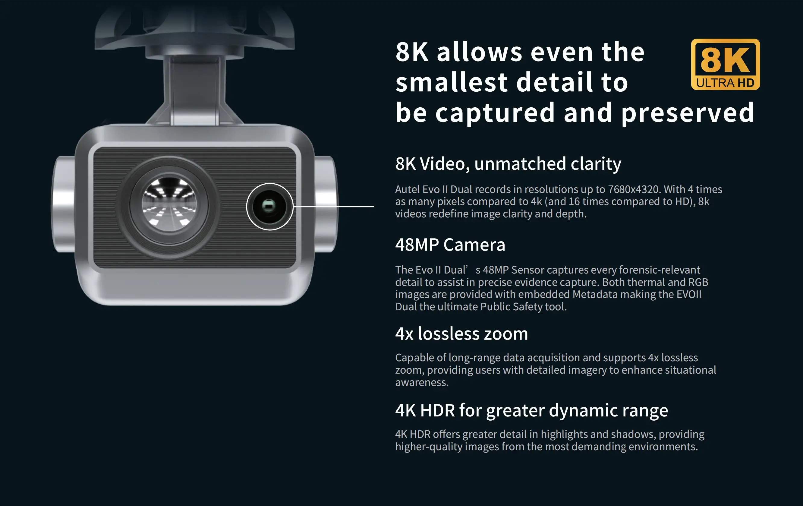 Original Autel Evo 2 Ii Dual 640t Rugged Bundle Thermal Camera Autel ...