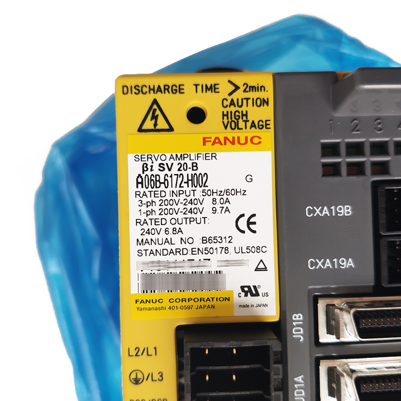 Fanuc A06B-6172-H002 Original Servo Drive Cnc Control Amplifier for ...