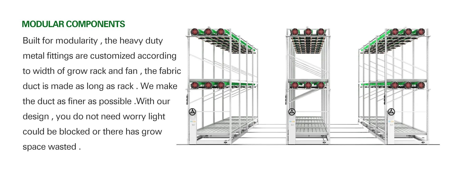 Modern Complete Hydroponic Vertical Farm System Indoor Microgreens ...
