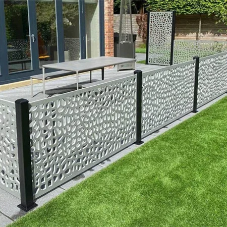 Waterproof Wpc Portable Garden Screens Room Dividers Portable Wpc Cnc ...