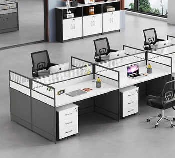 Office Furniture Manufacturer Table Standard Desk Staff Small Single ...