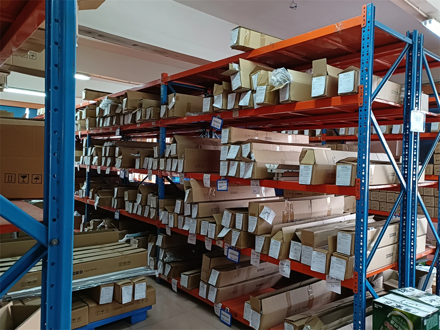 SINO KA300-520mm Linear Encoder Cover Digital Readout Glass Scale for ...