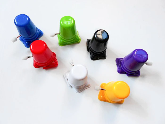 Diy Knitted Plush Clay Module Clockwork Robot Wind Up Walking Mechanism ...