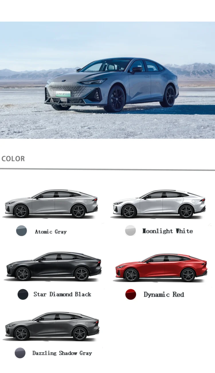 2021 2022 2023 Changan Uni-v Ev Sedan 5 Seat 1.5t Changan Uni-v 2.0 Gas ...